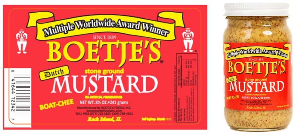 Boetje Foods Inc. – Stone Ground Gourmet Mustard