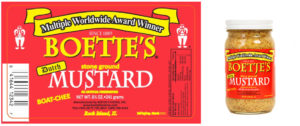 12-pack Boetje’s Stone Ground Mustard – Boetje Foods Inc.